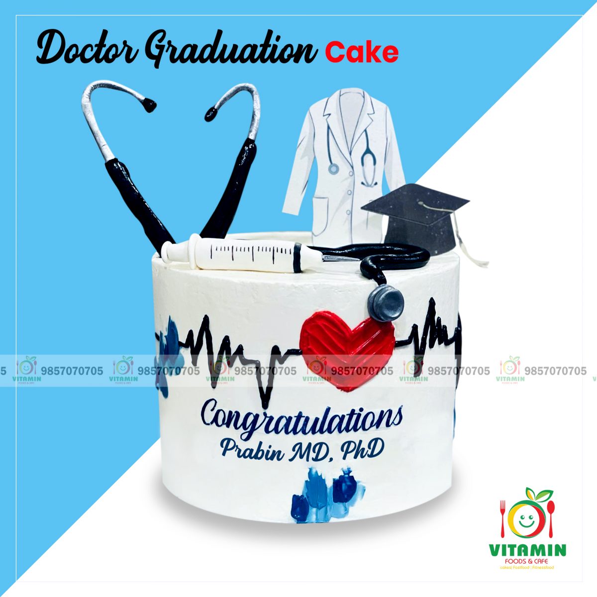 Graduation Cake Archives - Vitamin Foods and Cafe